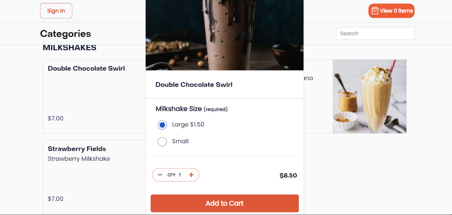 Menu Modifiers – Revi