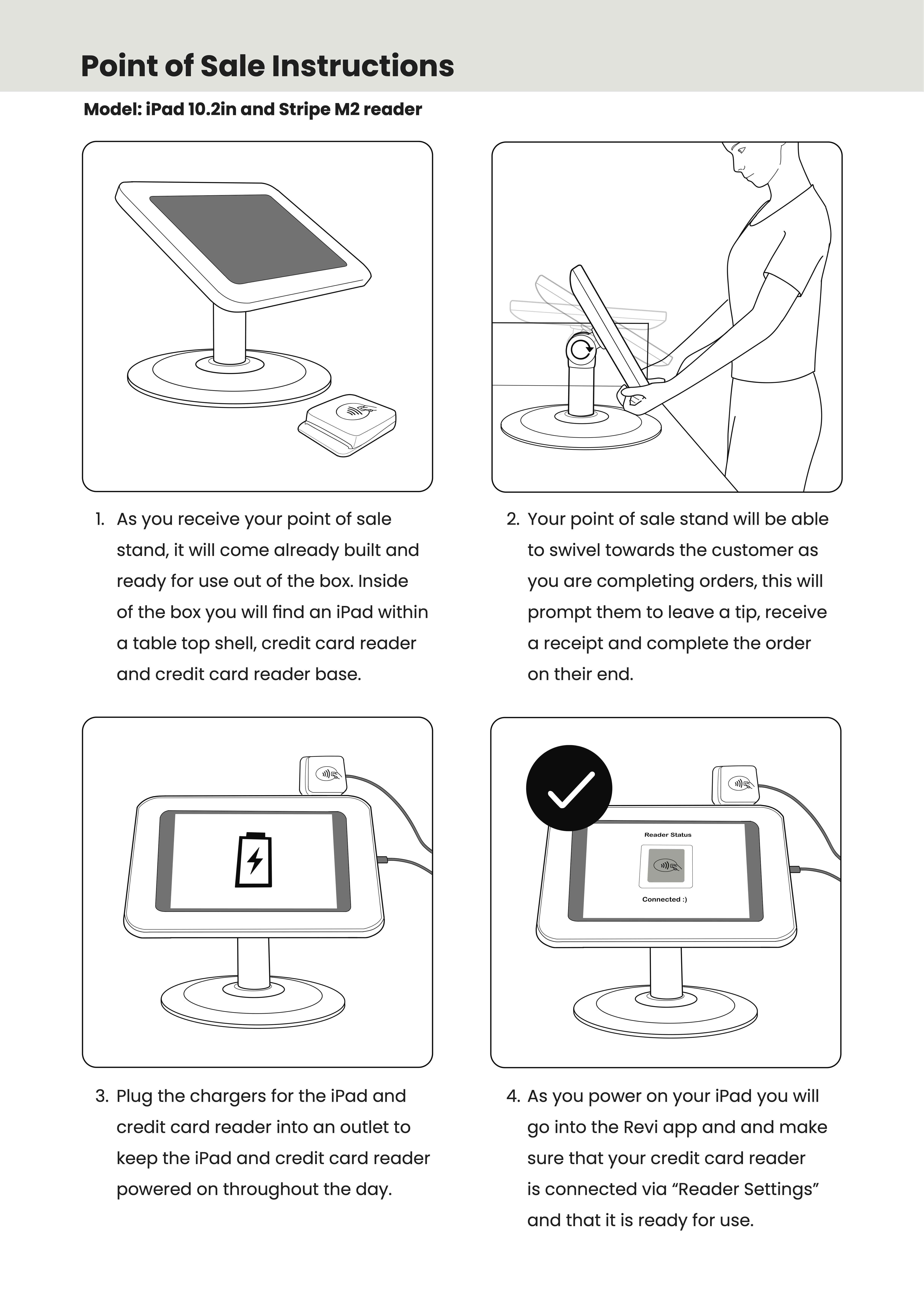 Point of Sale & Handheld Hardware Setup – Revi